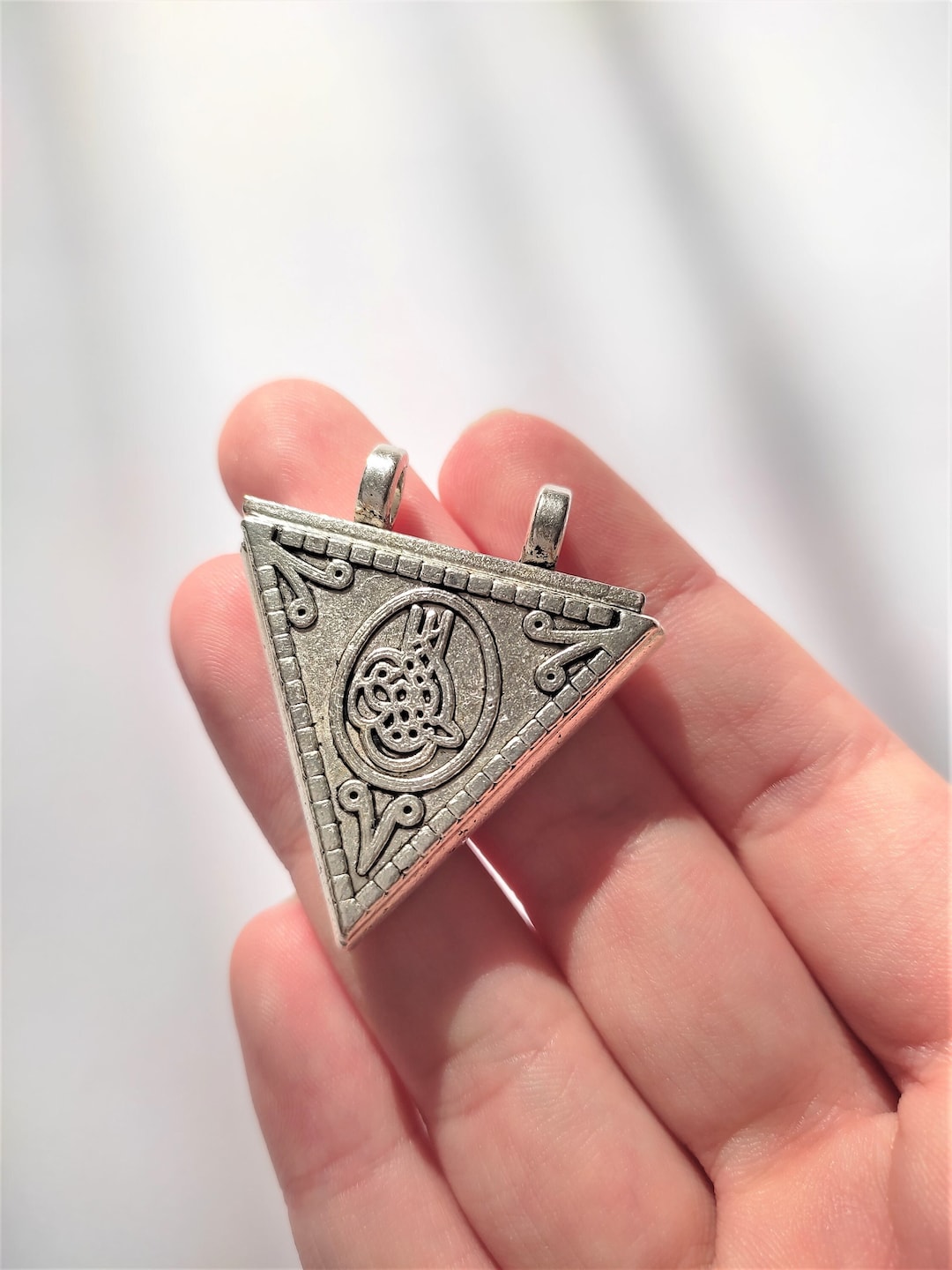 Secret Box, Prayer Box, Ethnic Pendents, Amulet Pendent, Silver ...