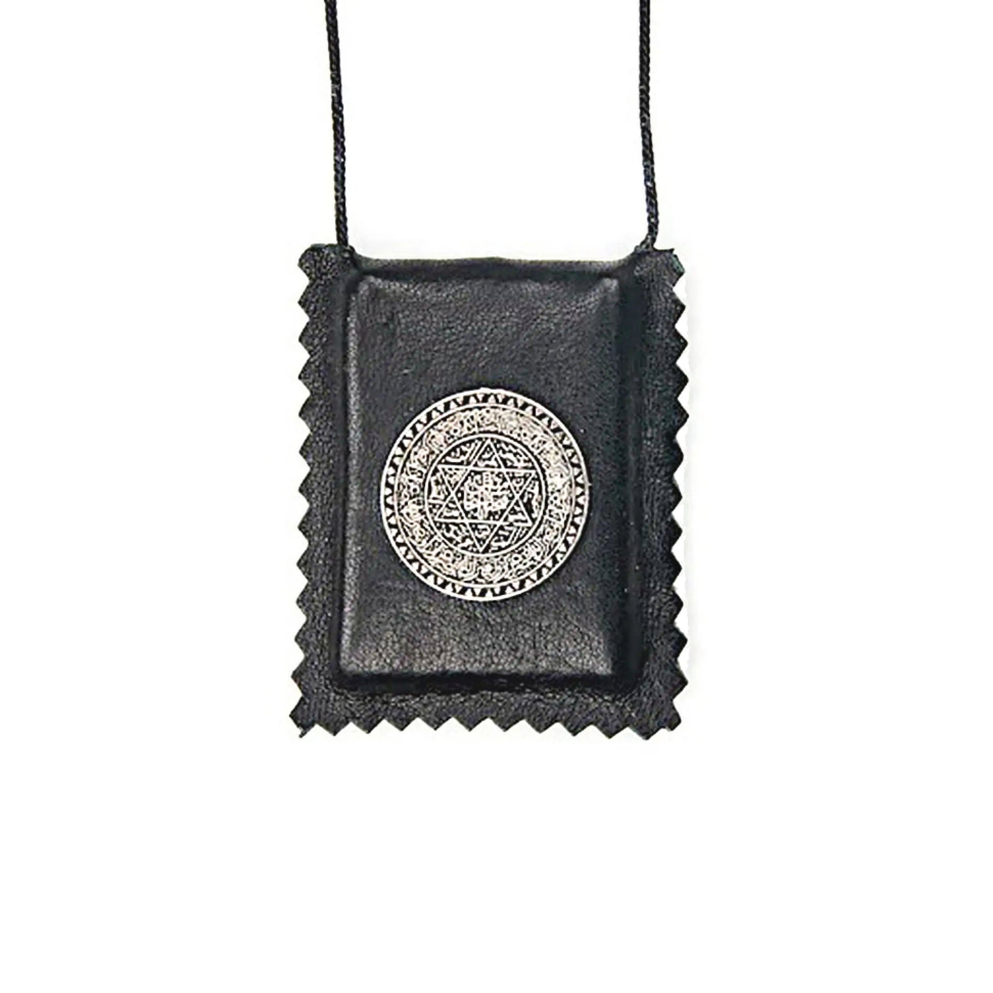 Seal of Solomon Talisman, Jawshan, Leather Amulet, Talisman Bag, Amulet ...