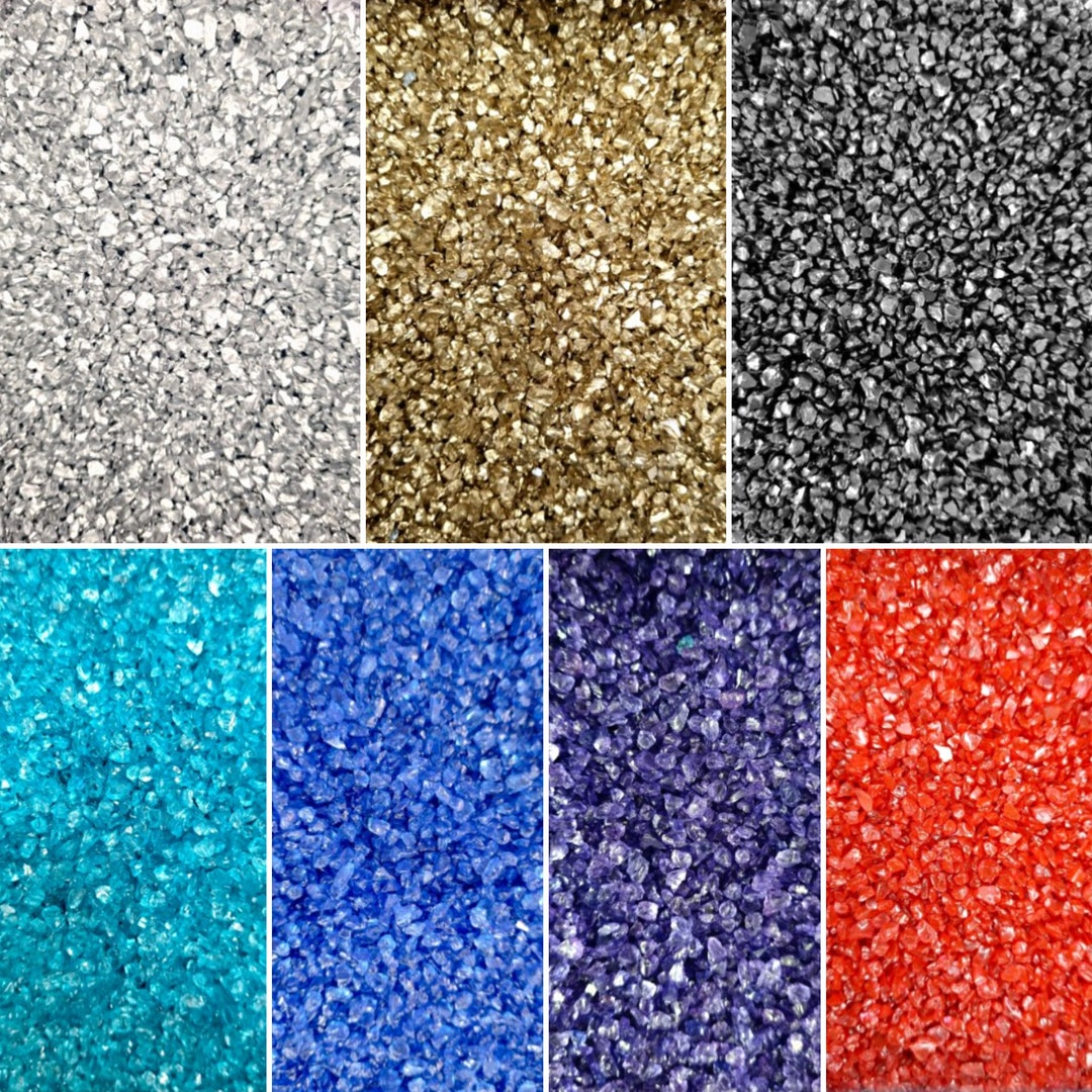 Irregular Colored Crushed Broken Glass, Broken Glass Stones Crystals ...