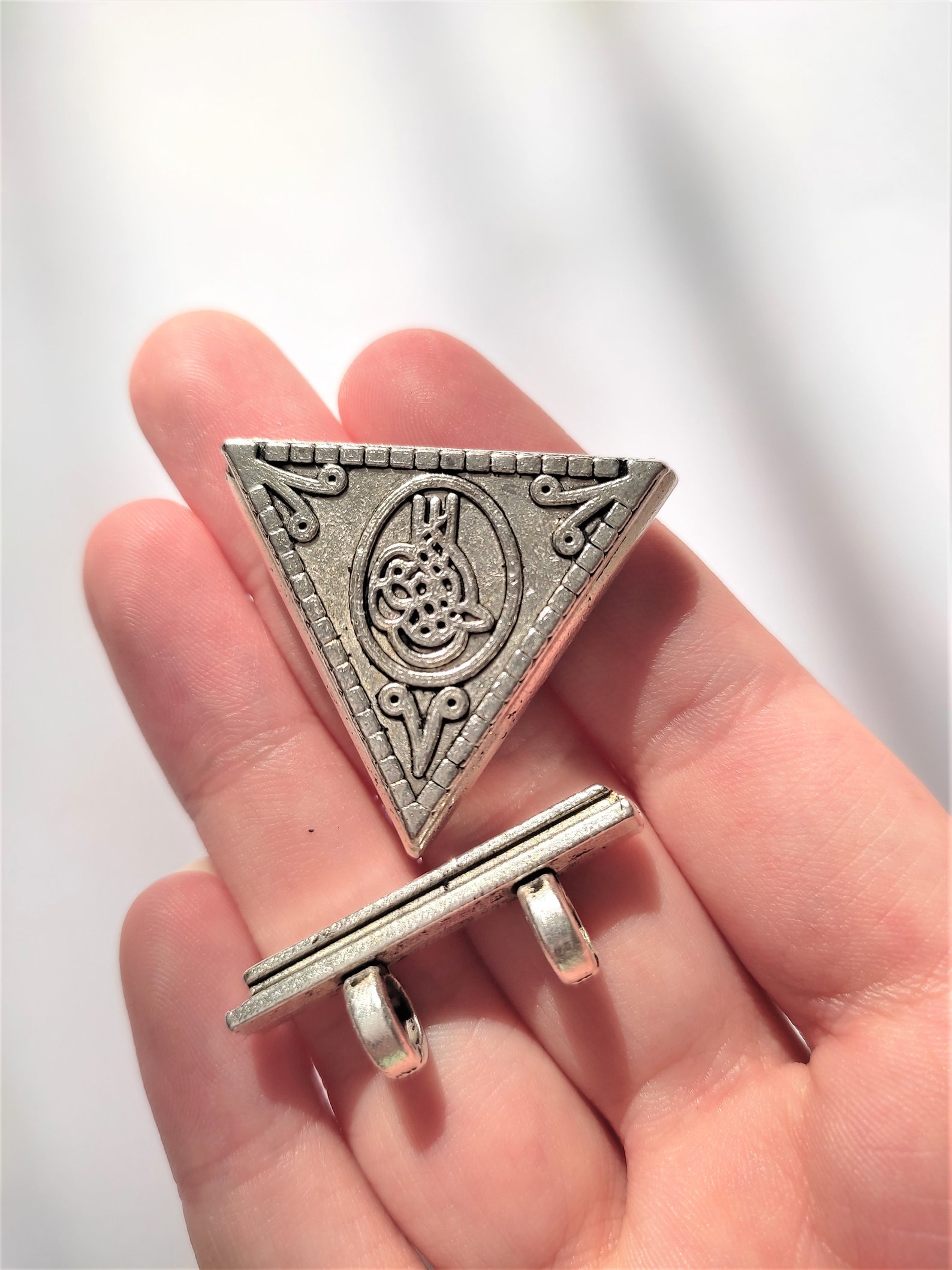 Secret Box, Prayer Box, Ethnic Pendents, Amulet Pendent, Silver ...