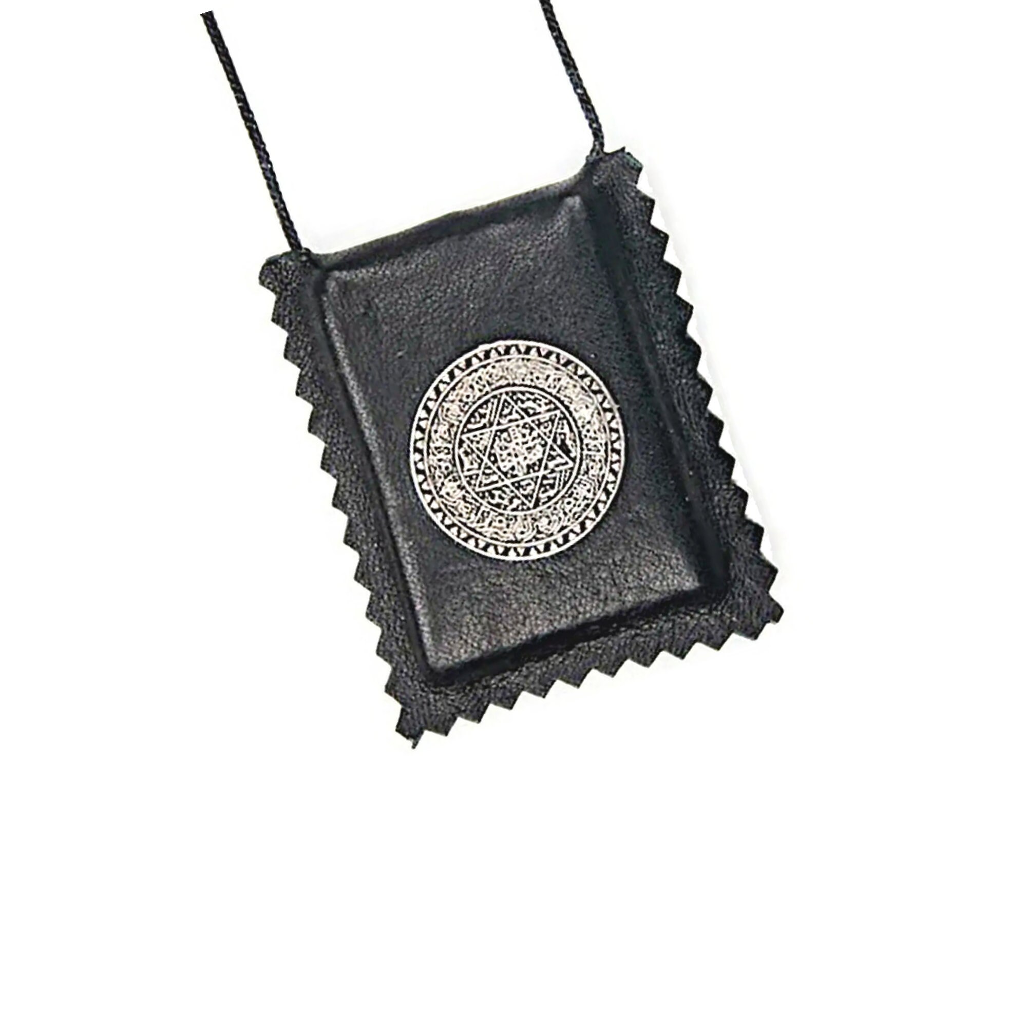 Seal of Solomon Talisman, Jawshan, Leather Amulet, Talisman Bag, Amulet ...