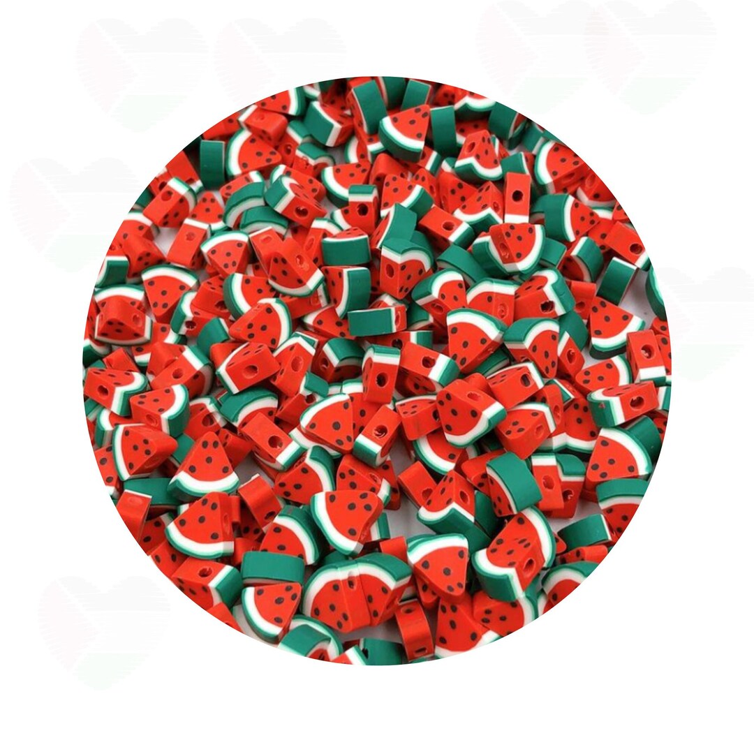 Watermelon Polymer Clay Fimo Beads, Palestine, Palestinian Woman, Free ...