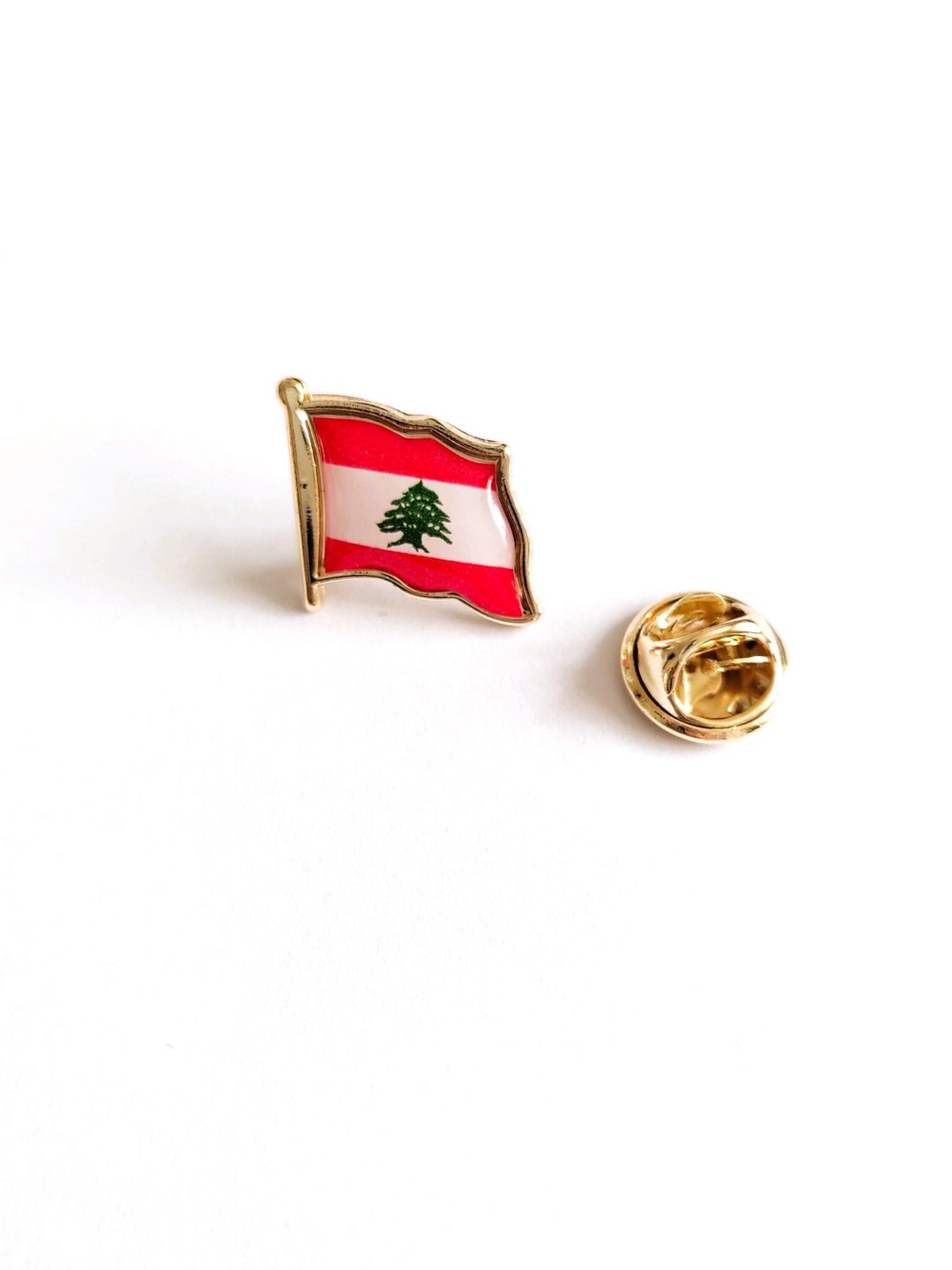 Lebanon Flag Enamel Pin, Lebanese Maps Pins, Proceeds Go to Lebanese ...