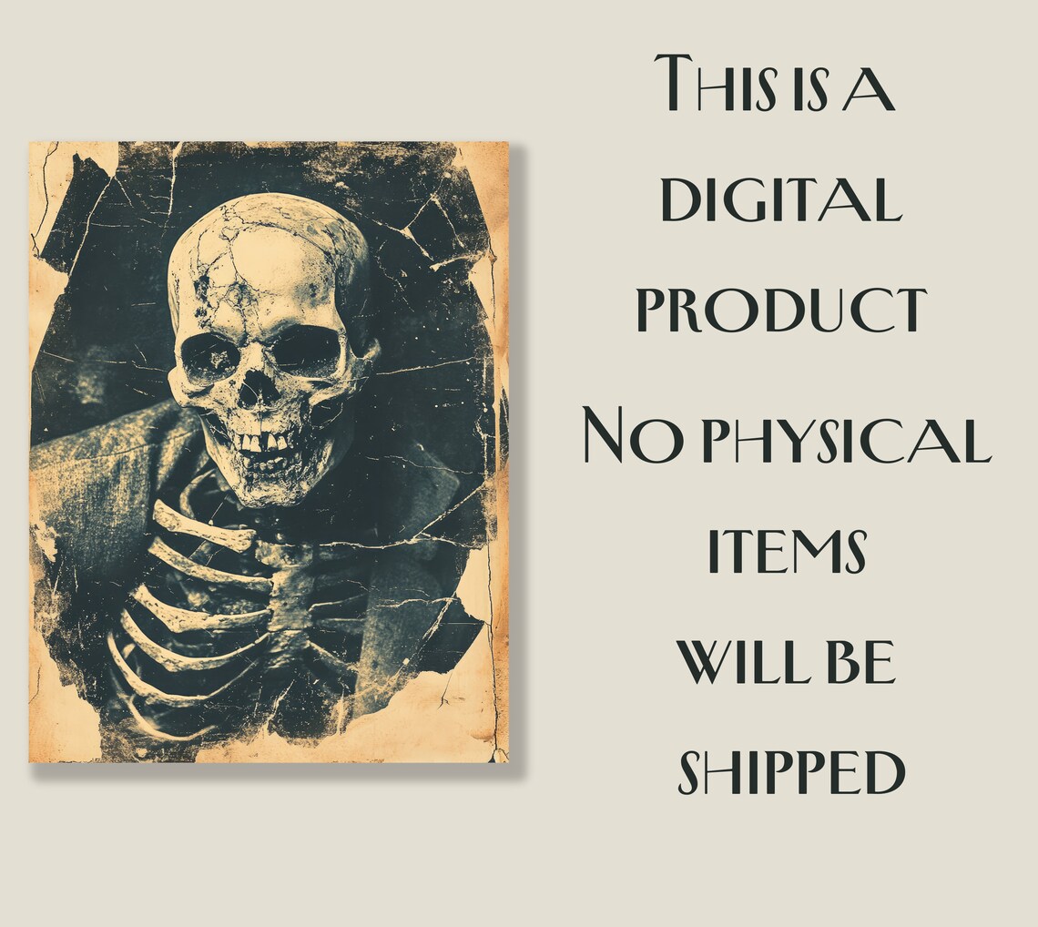 Scary Halloween Junk Journal Kit, Gothic Printable Pages, Halloween ...