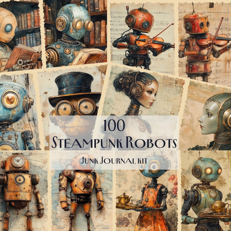 Steampunk Robot Kit - Etsy