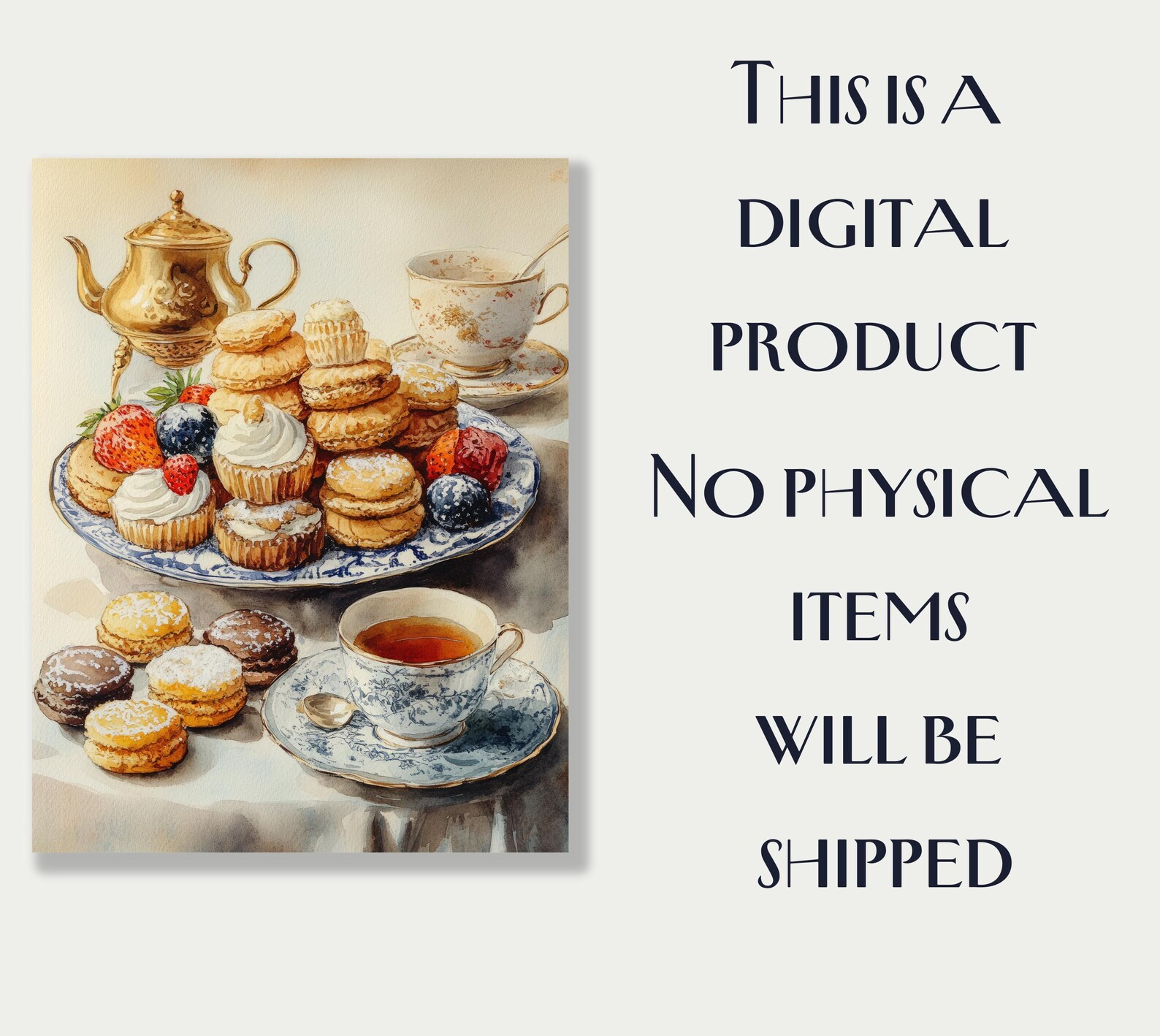 30 High Tea Junk Journal Kit, Vintage Tea Party Ephemera, Tea Cups, Tea ...