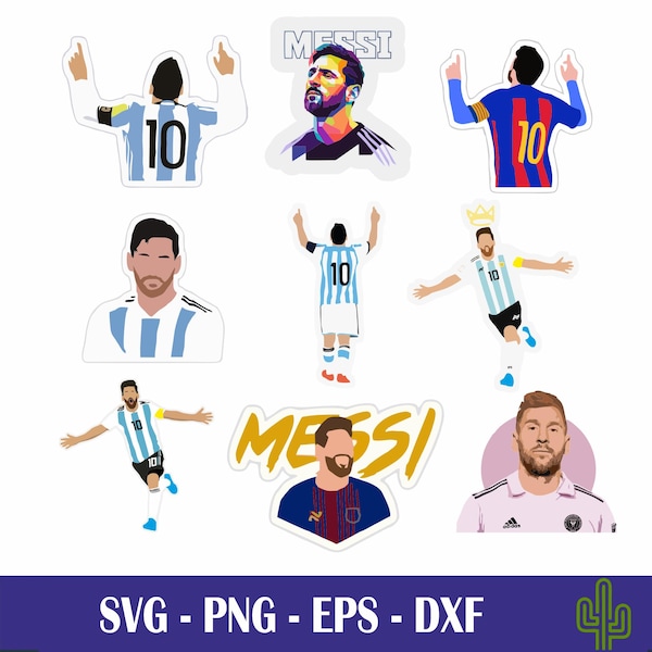 Messi sticker - Etsy México
