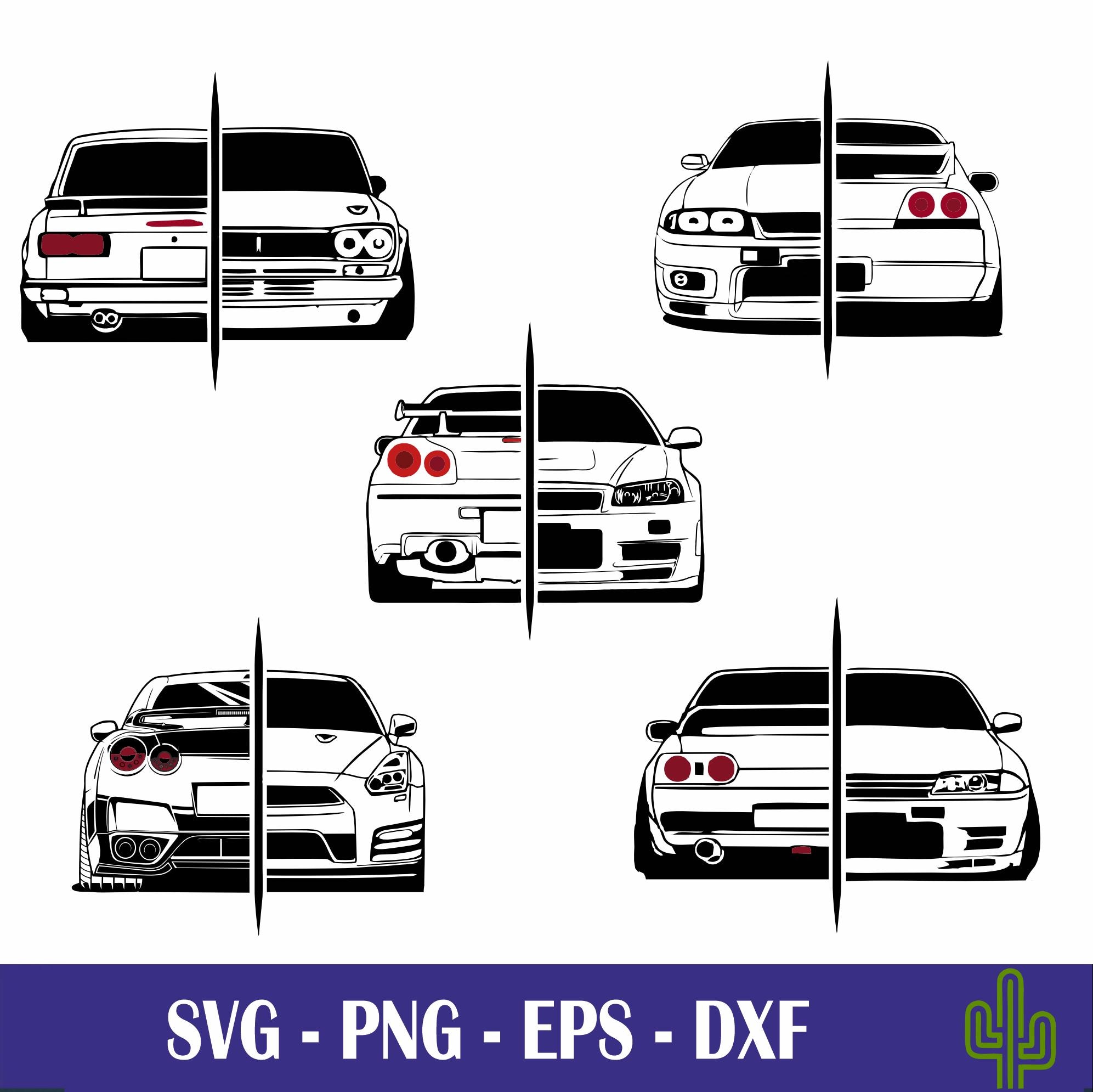 Gt R35 /gt R34 / Gt R33 /gt R32 /gt R31 / Gt Family / Godzilla /skyline ...