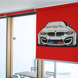 F80 M3 Front Car SVG Clip Art Graphic Art Instant Download Illustration ...