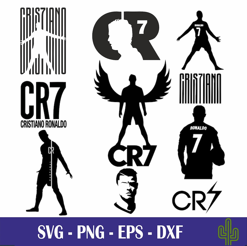 Cristiano Ronaldo Svg / Cr7 Png / Al Nassr Dxf/ CR7 / Cricut/ Dxf Files ...