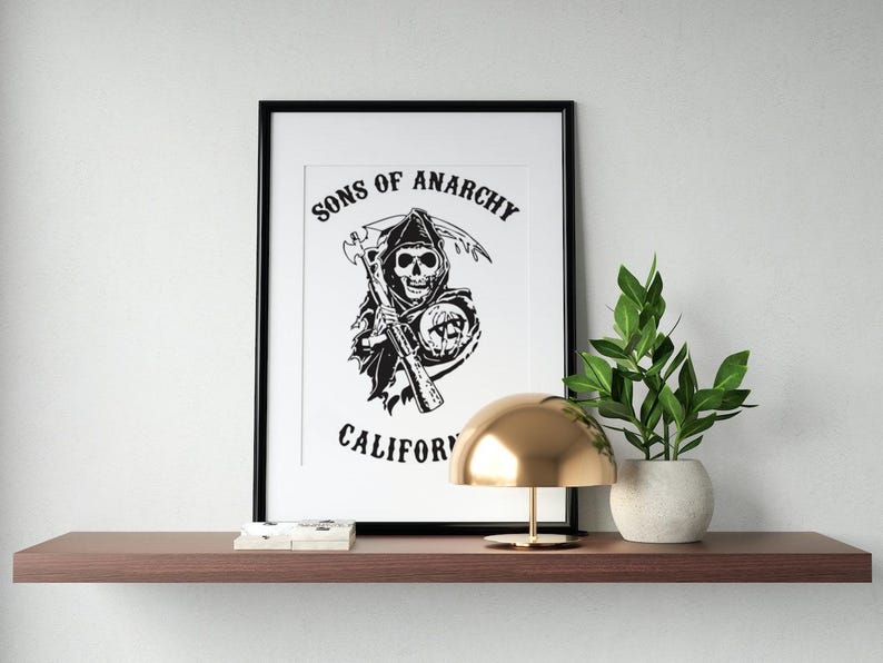 Sons of Anarchy Svg/png/california Chapter Svg/ Redwood Original Svg/ TV Shows Svg/ Death Svg ...