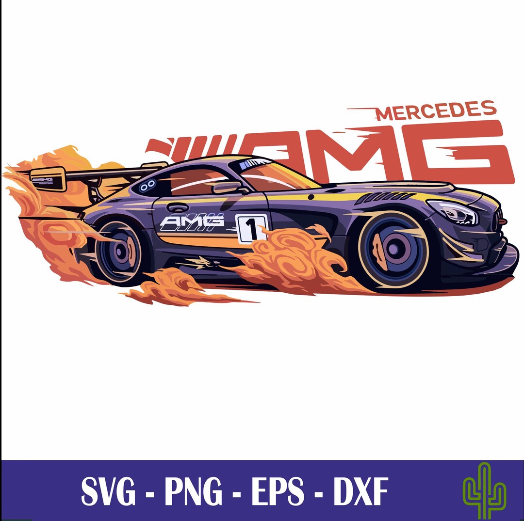 AMG GT Design Svg| German Cars Svg| Car Decal PNG| Bumper Sticker Png ...