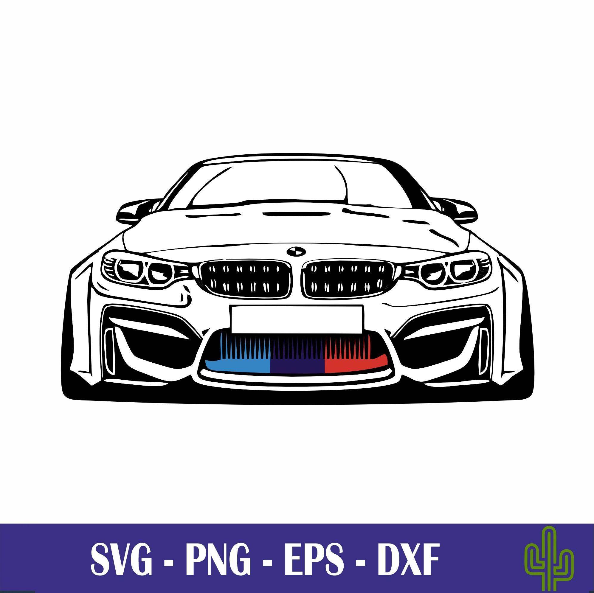 Car Front Vector Art