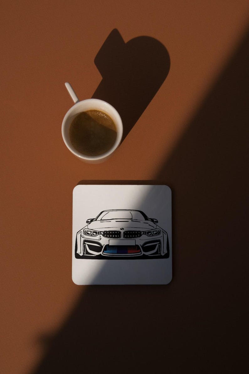 F80 M3 Front Car SVG Clip Art Graphic Art Instant Download Illustration ...