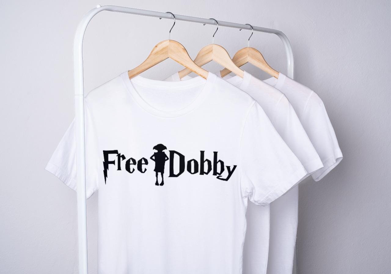 Dobby SVG | Svg Png Dxf Eps| Free Dobby SVG| Dobby is a Free Elf ...