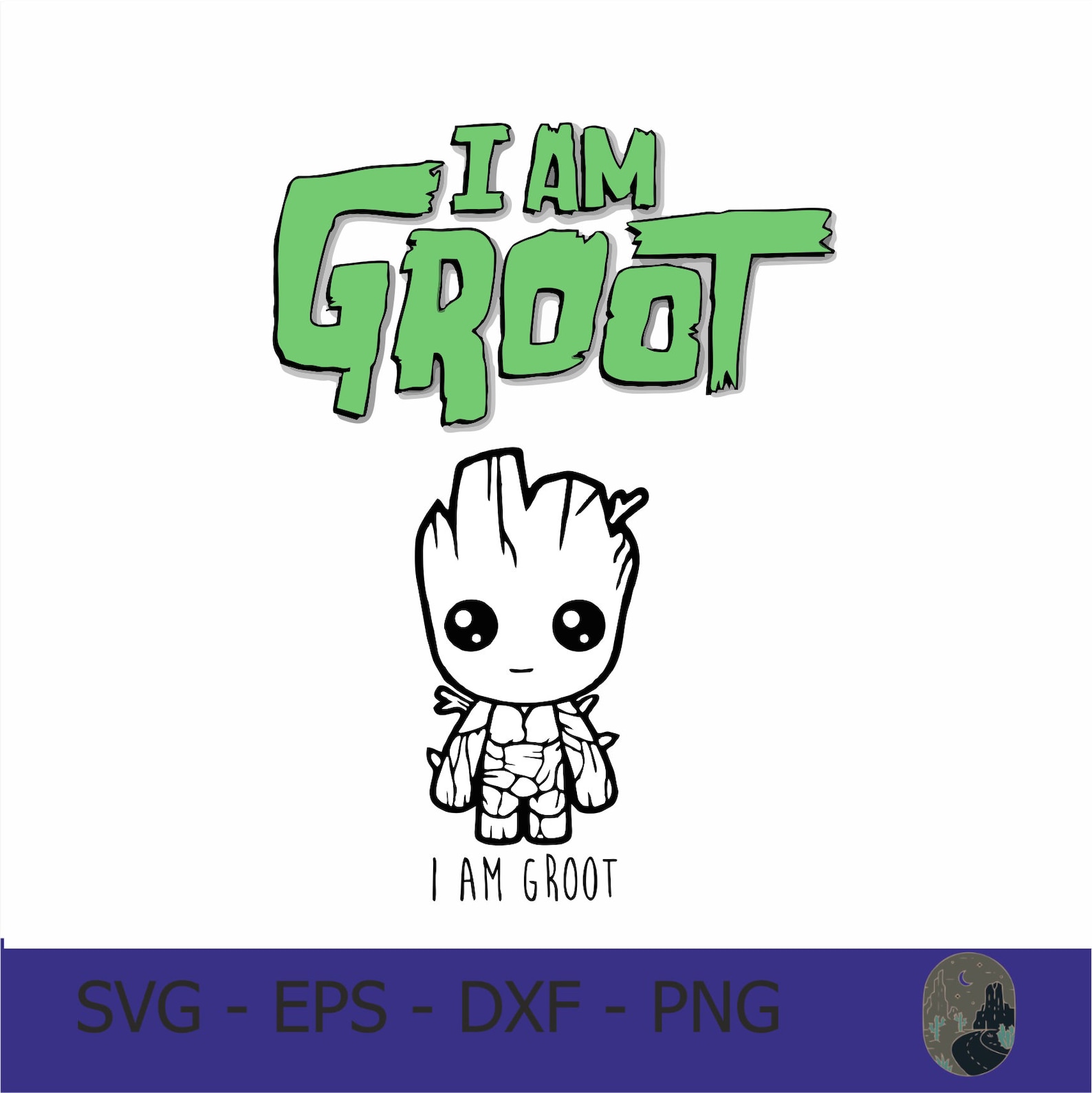 Groot Svg Bundle, Baby Groot Svg for Cricut, I Am Groot Svg, Groot Png ...