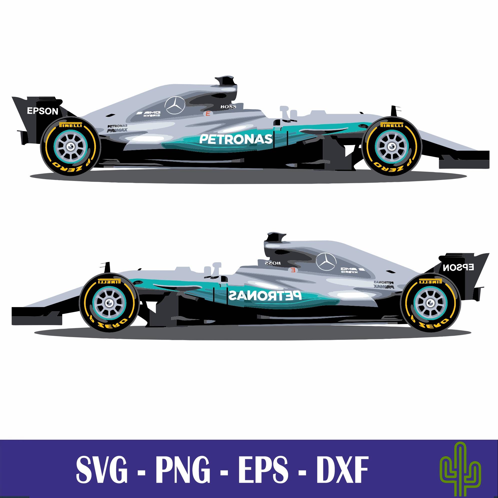 F1 Racing Car | Mercede Car Racing | Formula One | Handmade Desing ...