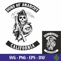 Sons of Anarchy SVG Bundle – SAMCRO Cut Files (digital Download) - Etsy