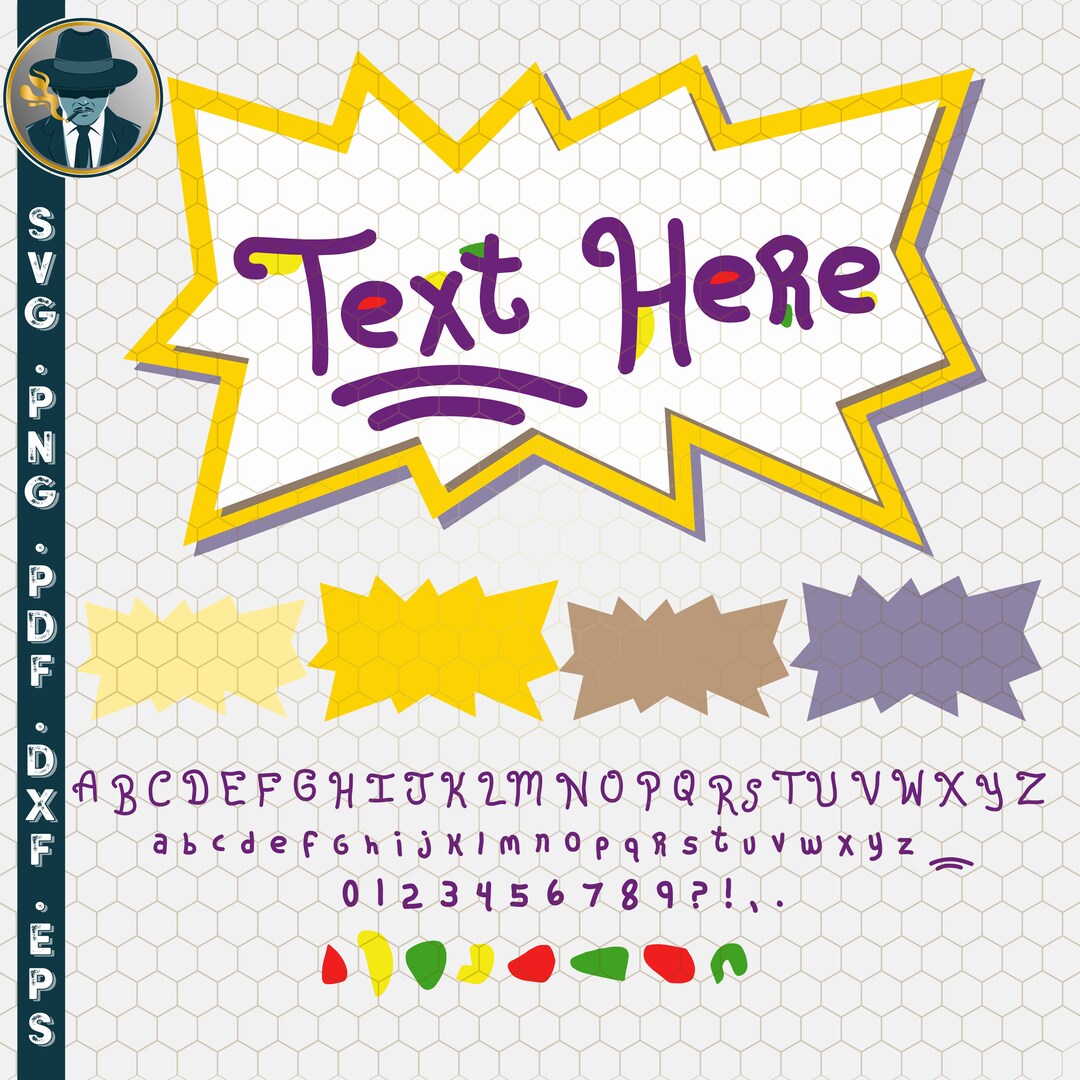 Rugrats Schriftdesign, Rugrats Cricut, Rugrats Schneiden, Rugrats ...