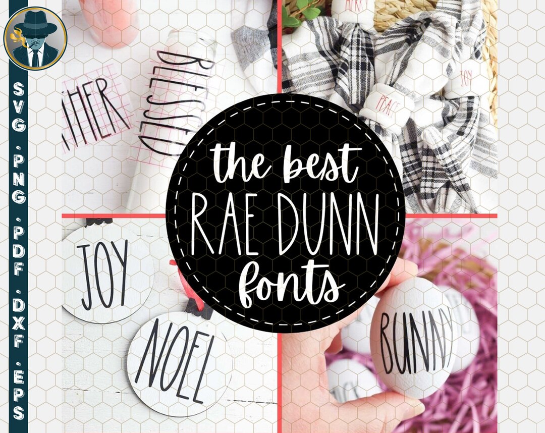 Rae Dunn Font Svg Rae Dunn Svg Rae Dunn Cricut Rae Dunn Cutting Rae