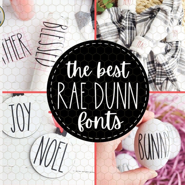 Rae Dunn Font - Etsy