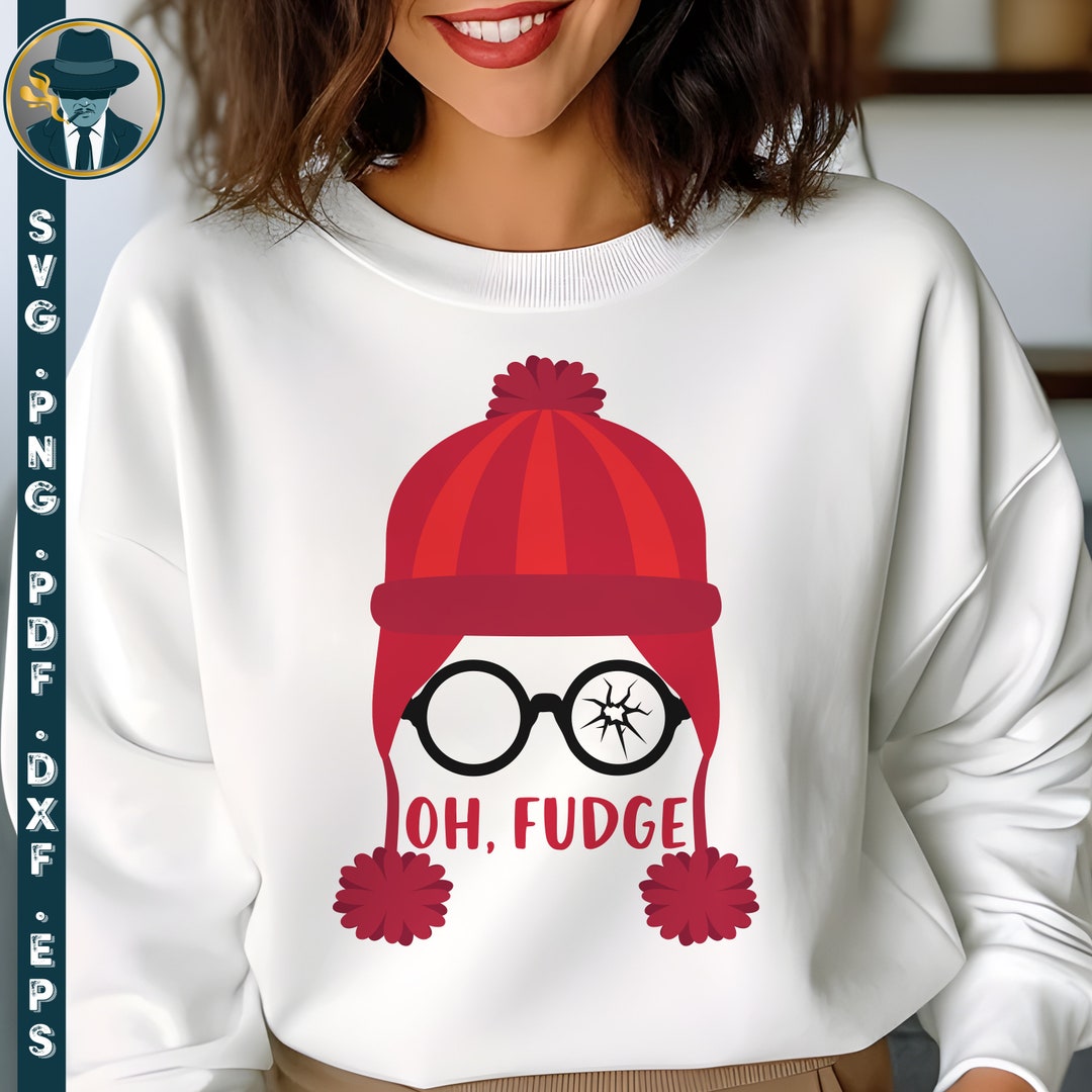 Oh Fudge Svg Funny Christmas Svg Christmas Decor Christmas - Etsy