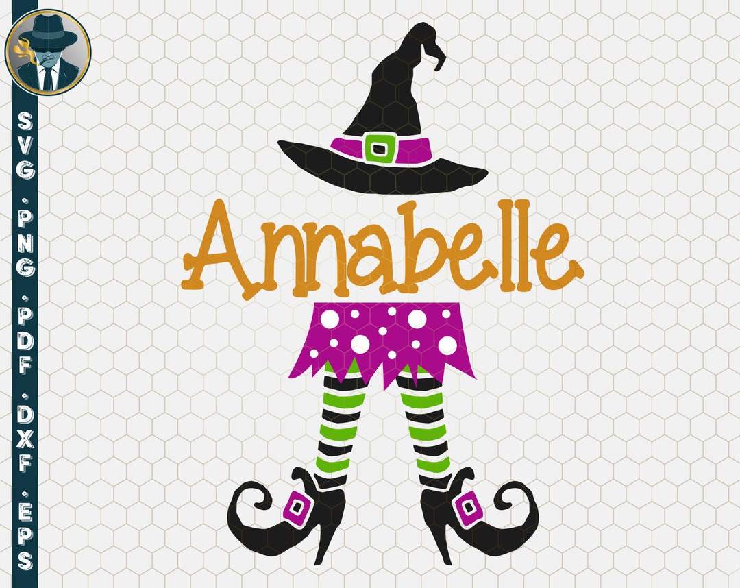 Annabelle Svg, Halloween Svg, Trendy Svg, Witch Svg, Halloween ...
