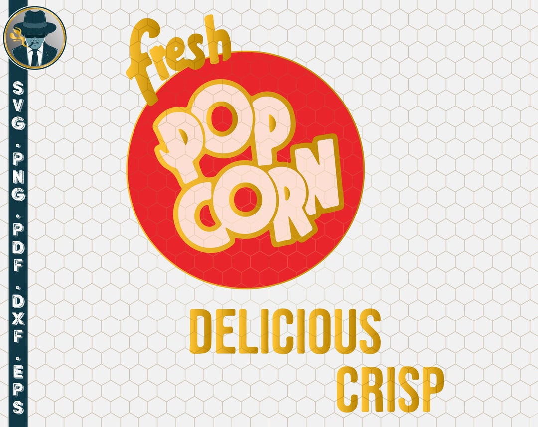 Popcorn Svg Popcorn Carton Svg Popcorn Cricut Cup Svg - Etsy