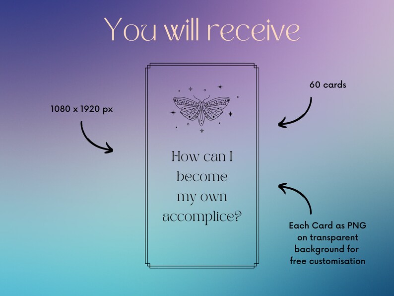 60 Digital Daily Question Cards for Journaling Self-discovery, Deep ...