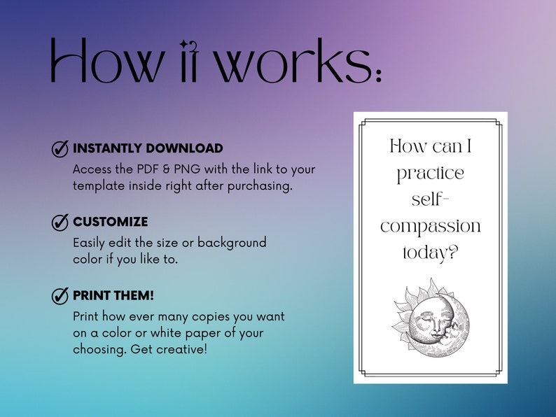 60 Digital Daily Question Cards for Journaling Self-discovery, Deep ...