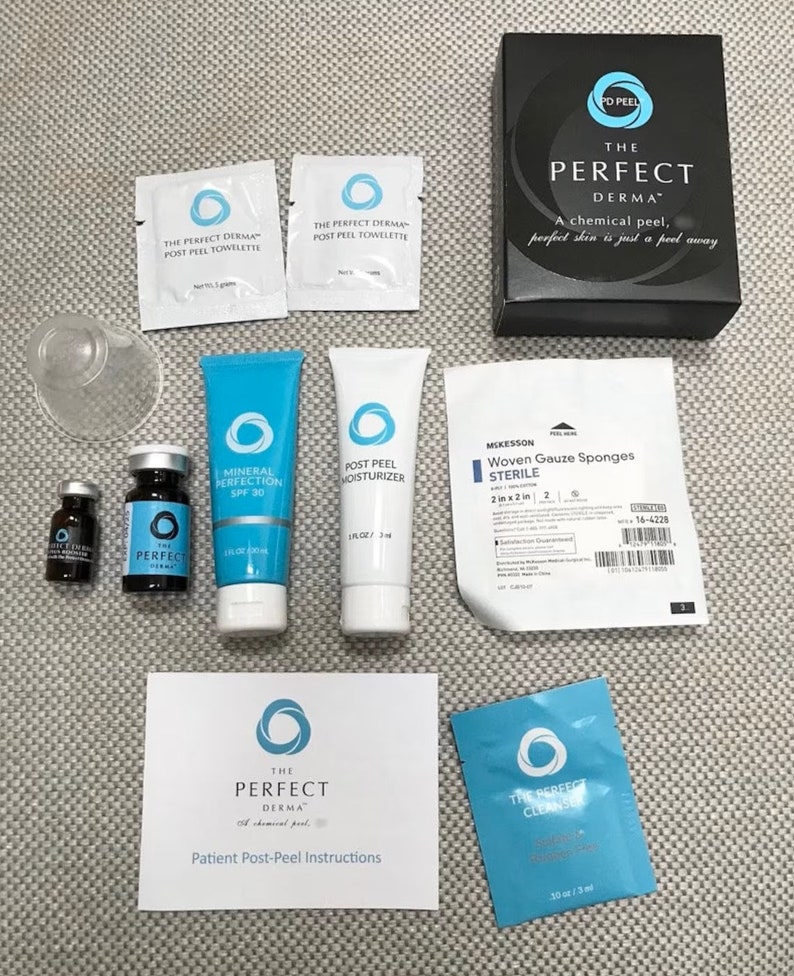 Plus-plus Booster With the Perfect Derma Peel Full-kit Exp.2025 FAST ...