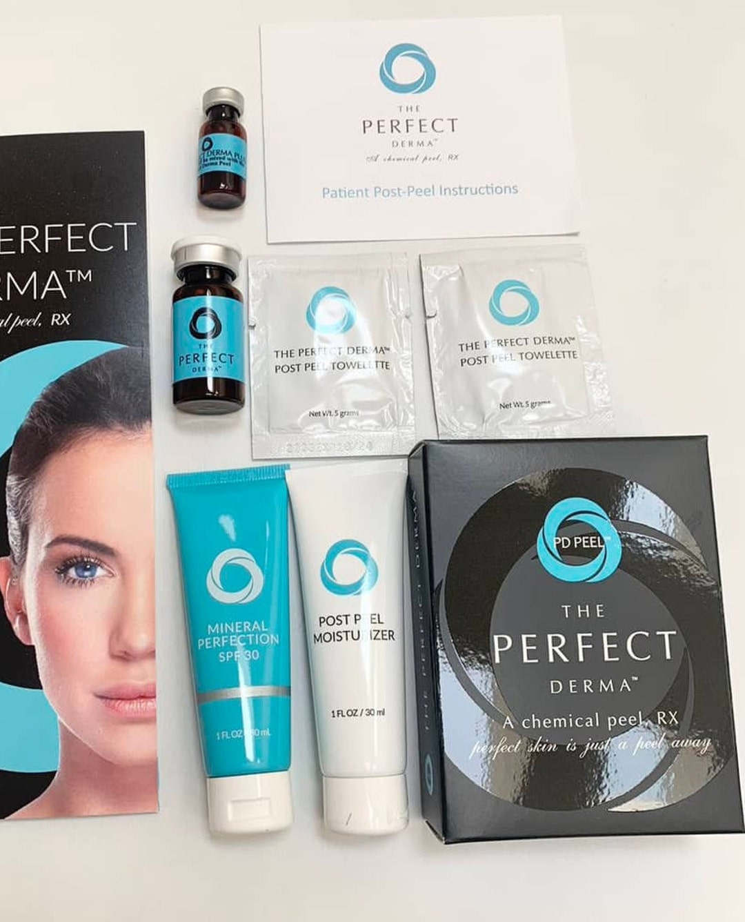 Plus Booster With the Perfect Derma Peel Full-kit Exp.2025 FAST Same ...