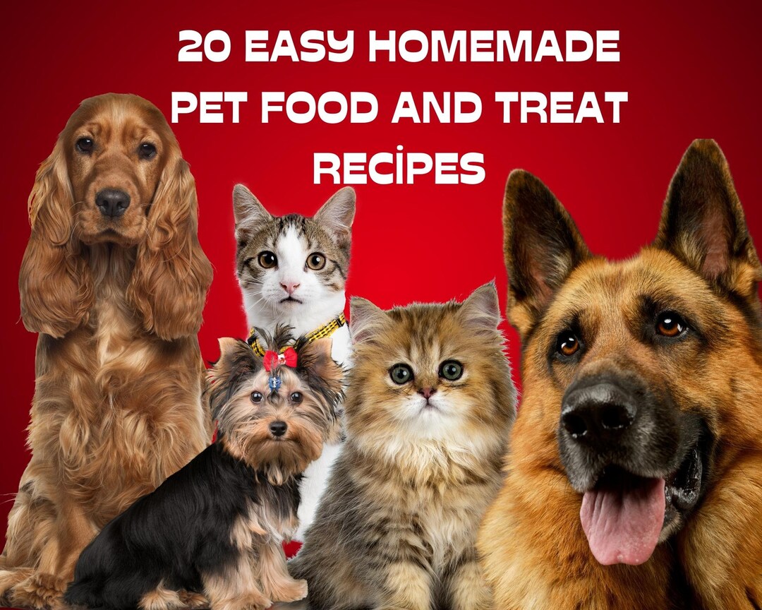 Pet Treats Pet Food Nutritious Pet Food Ideas DIY Pet Food - Etsy