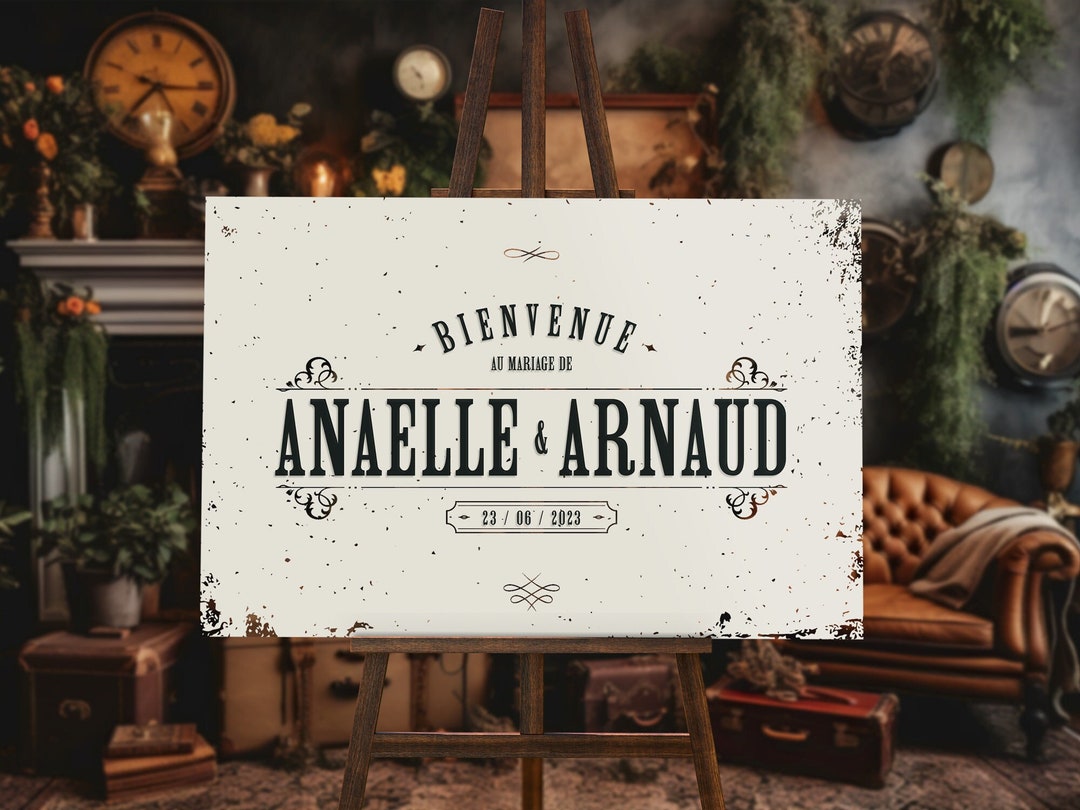 White PEAKY BLINDERS Style Wedding Welcome Sign - Etsy