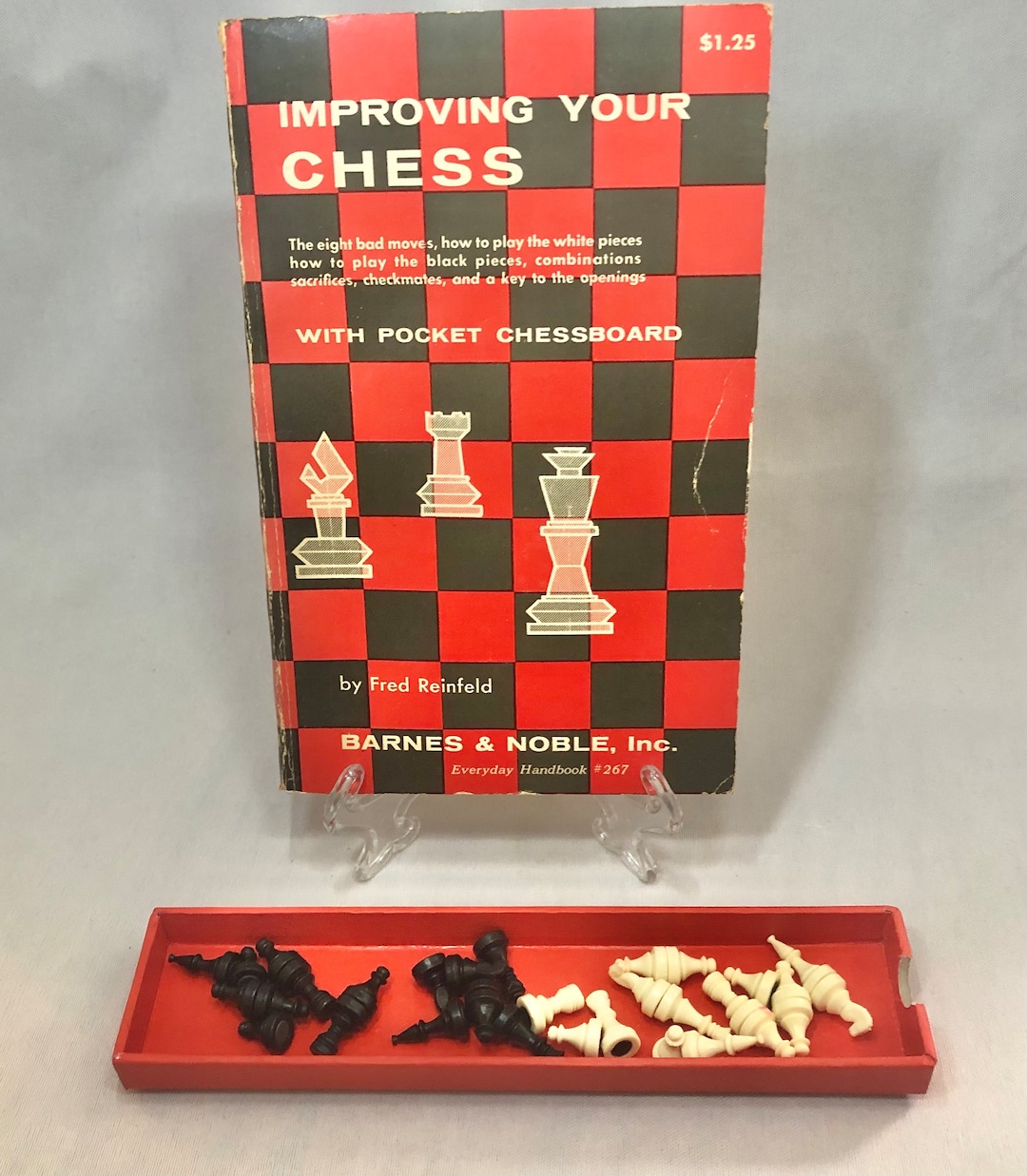 1956 “improving Your Chess” Everyday Handbook #267 With Mini Chess ...
