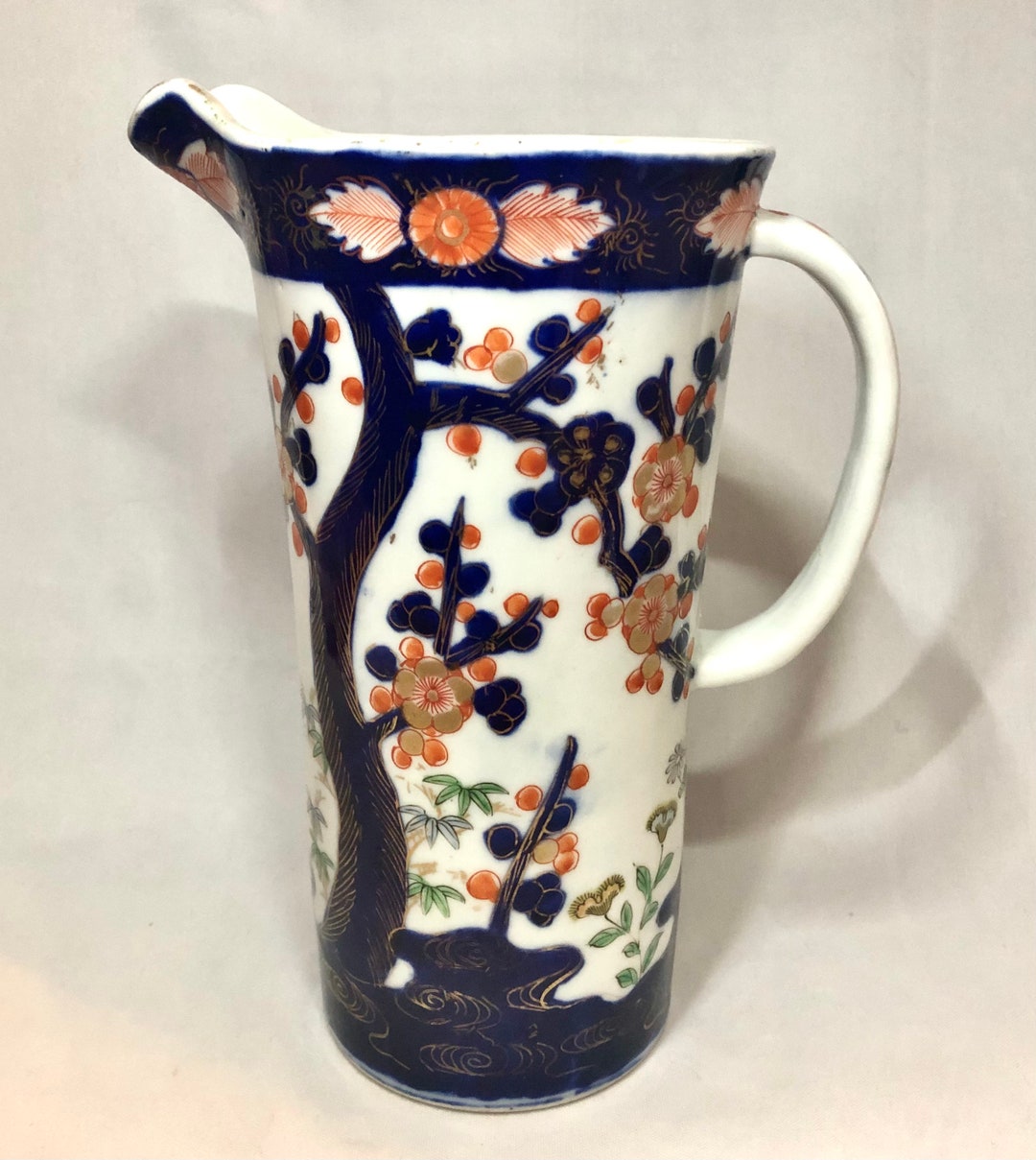Japanese Aoki Brothers Company Arita Imari Porcelain Pitcher - Etsy