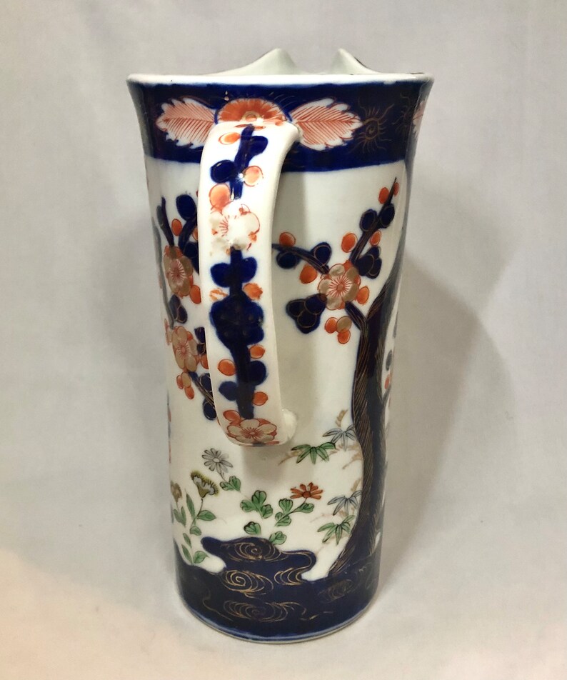 Japanese Aoki Brothers Company Arita Imari Porcelain Pitcher - Etsy