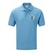 Custom Sky Blue Polo Shirt: Add Text, Monogram, or Logo - Etsy