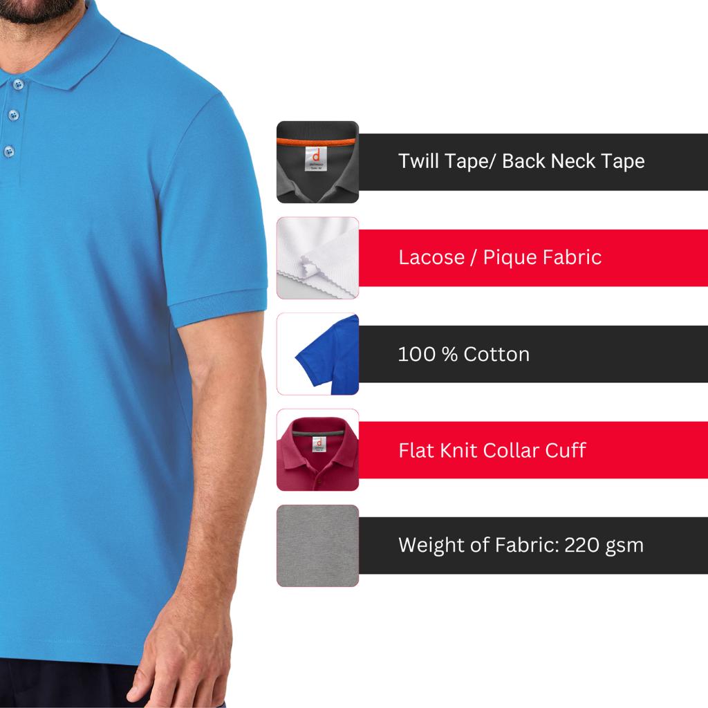 Custom Sky Blue Polo Shirt: Add Text, Monogram, or Logo - Etsy