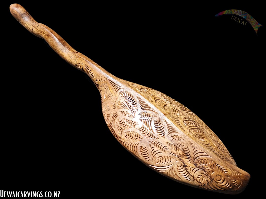 Maori Wood Carving Hoe paddle Gift Size 21st Gift - Etsy