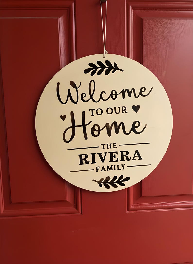 Custom 14in Wood Burned Sign - Etsy