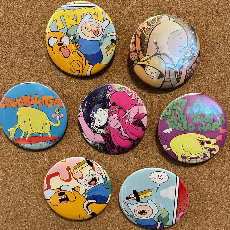 Adventure Time Pin - Etsy