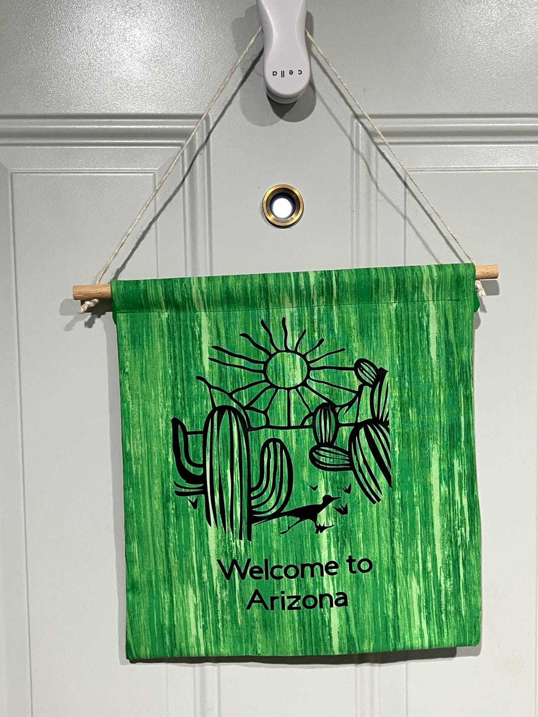 Fabric Banner, Modern Home Decor Flag, Minimalist Wall Art, Bedroom ...