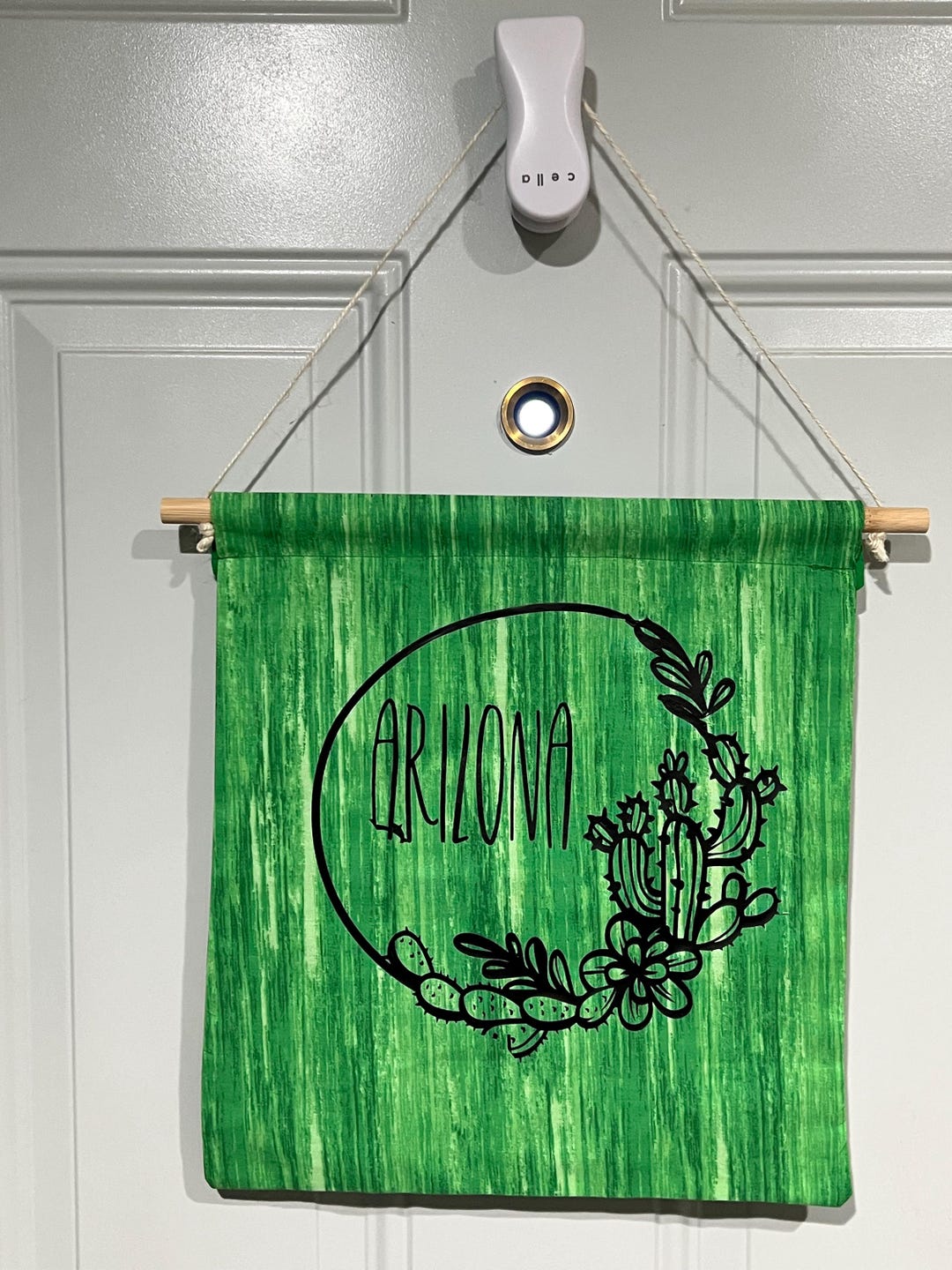 Fabric Banner, Modern Home Decor Flag, Minimalist Wall Art, Bedroom ...