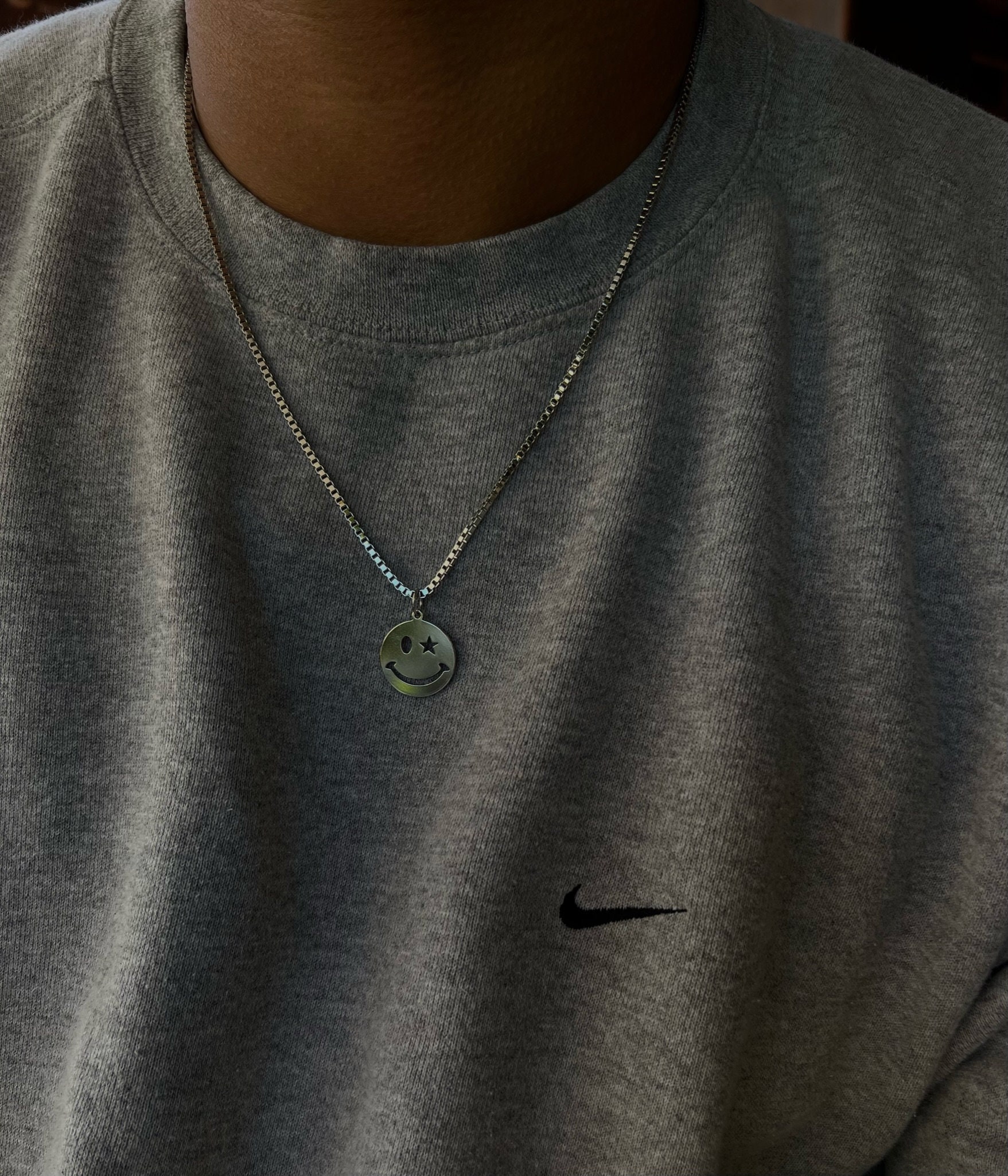 Smiley Face Chain - Etsy