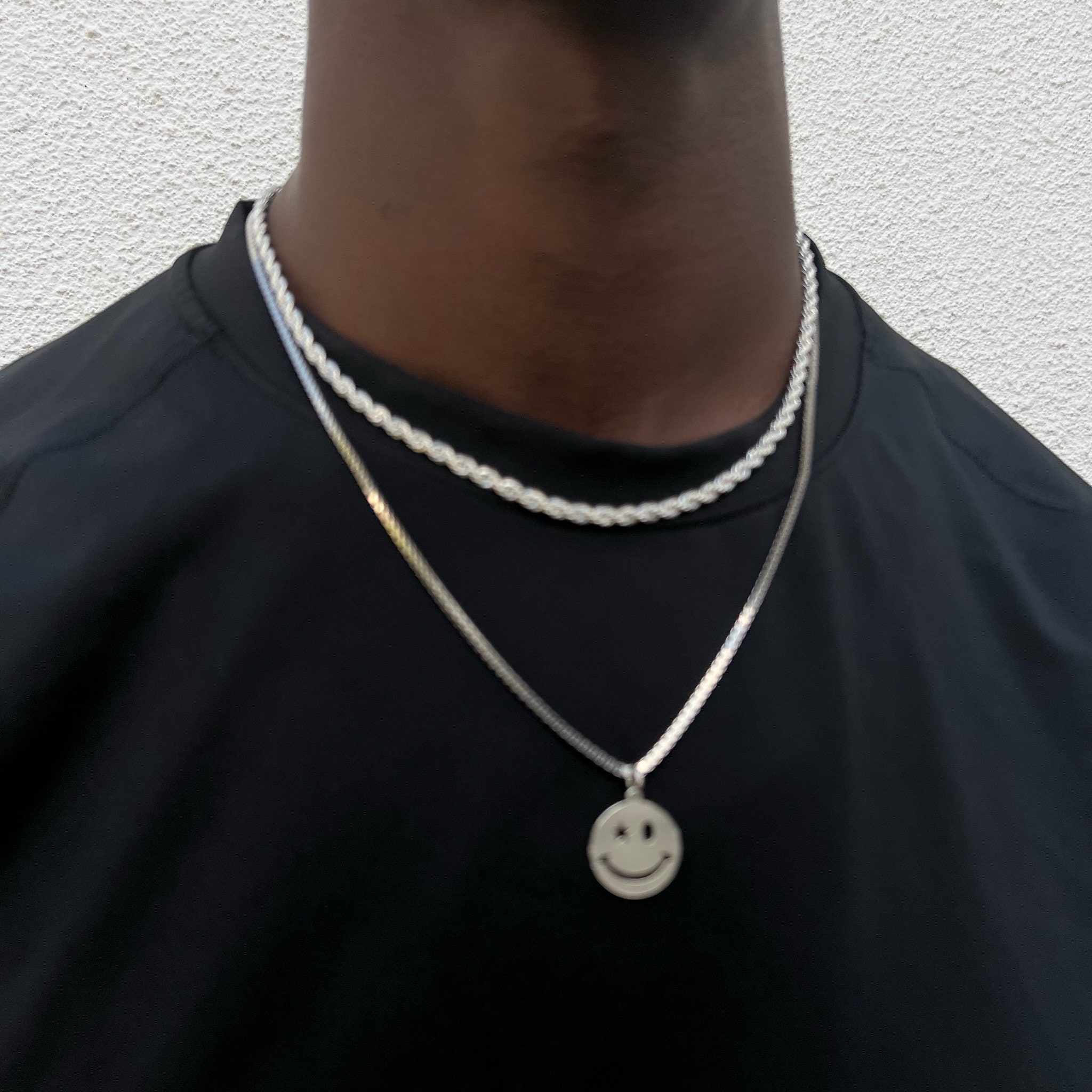 Smiley Face Chain - Etsy