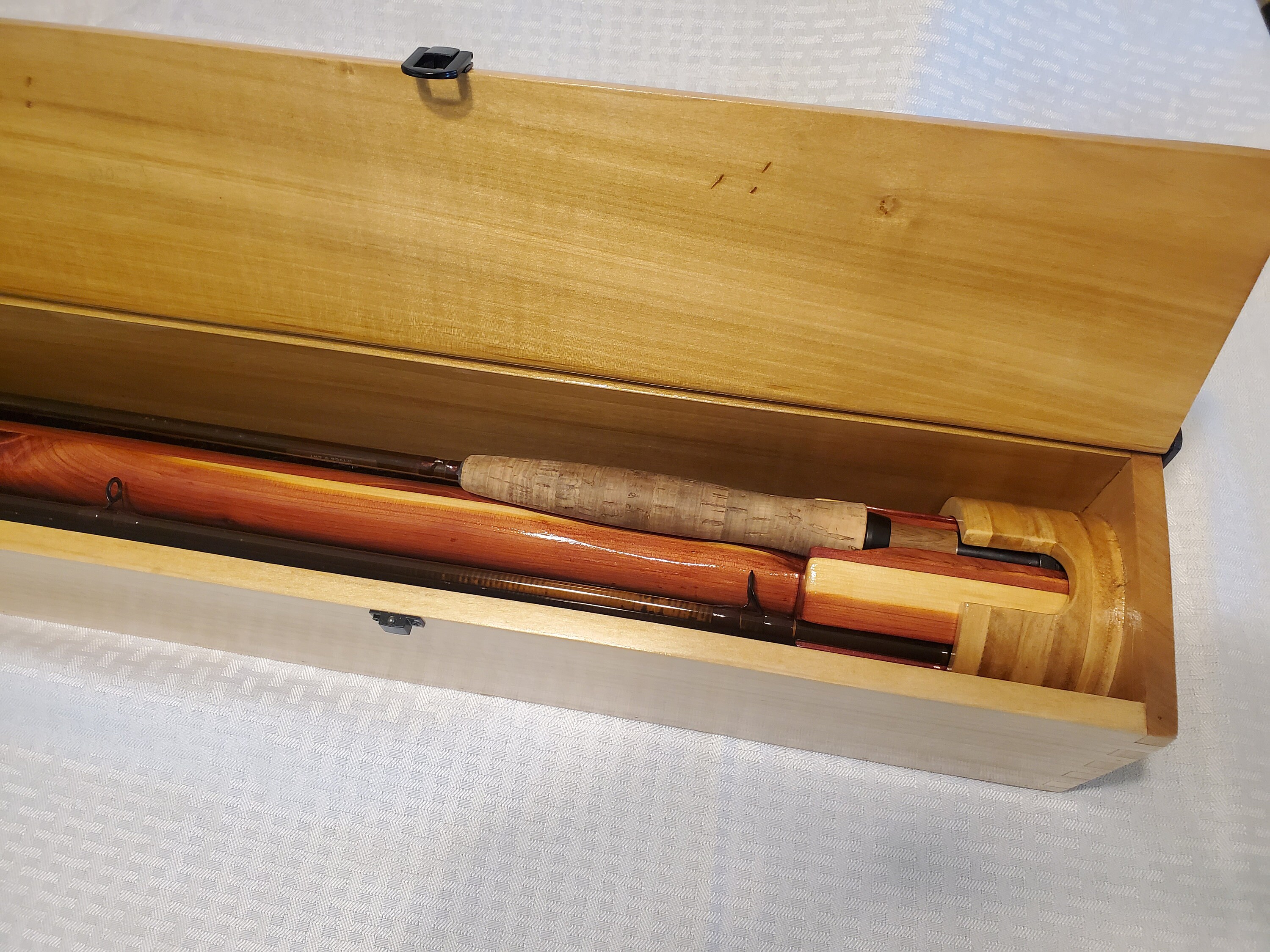 Custom Handmade Fly Rod Case - Etsy