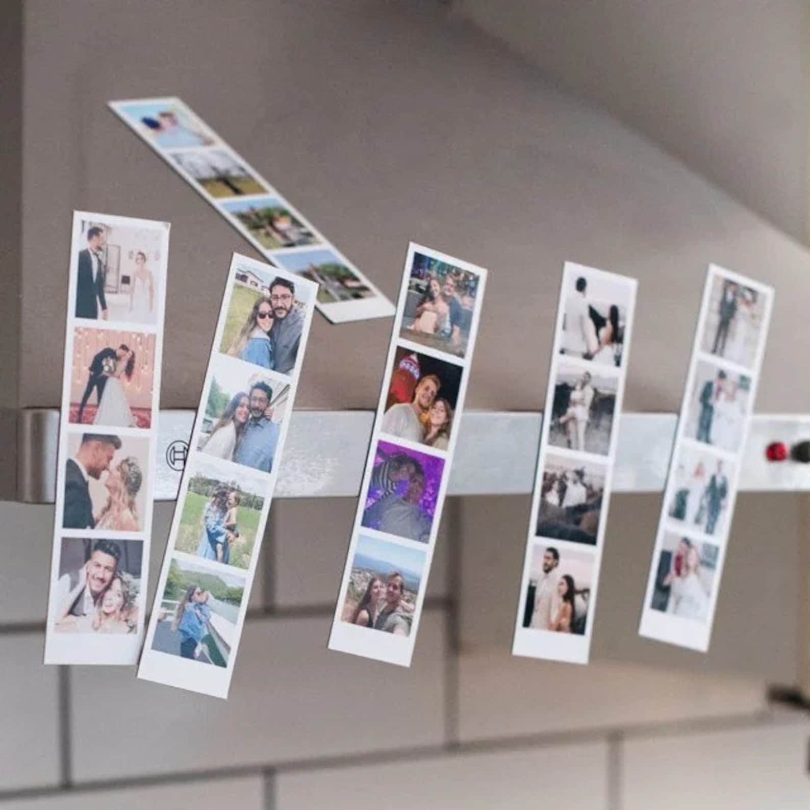 24 Photo Strip Magnet / Personalized Photo Strip Magnet / Personalized ...