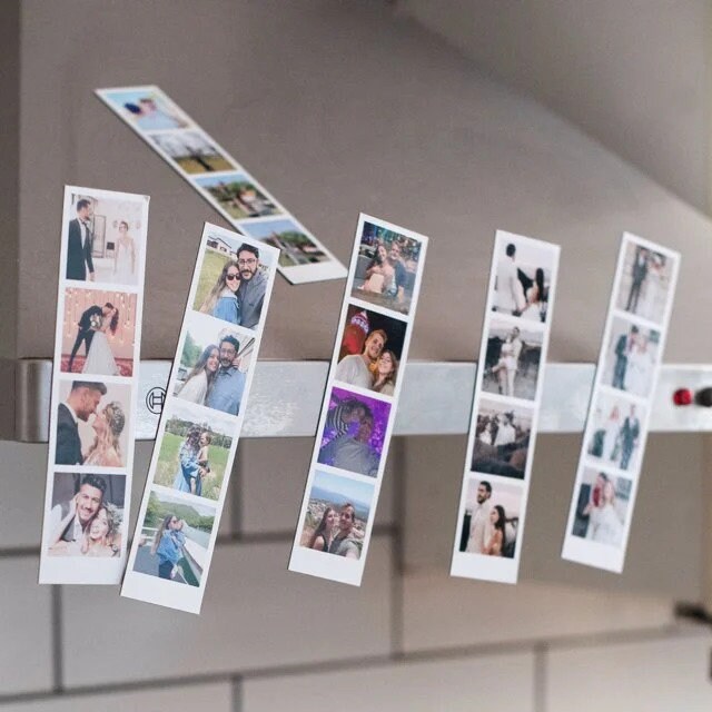 24 Photo Strip Magnet / Personalized Photo Strip Magnet / Personalized ...