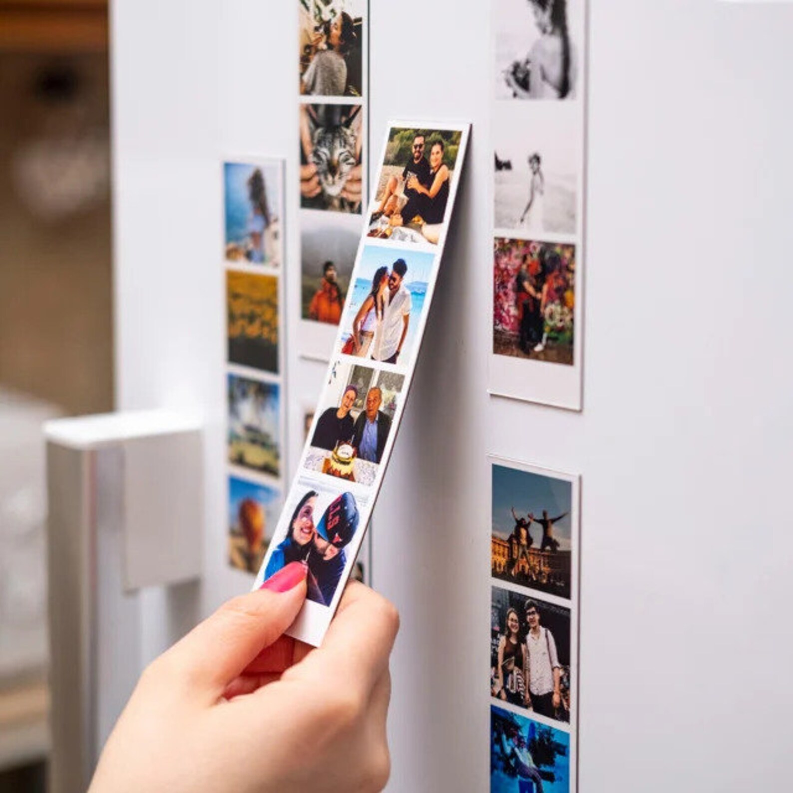 24 Photo Strip Magnet / Personalized Photo Strip Magnet / Personalized ...